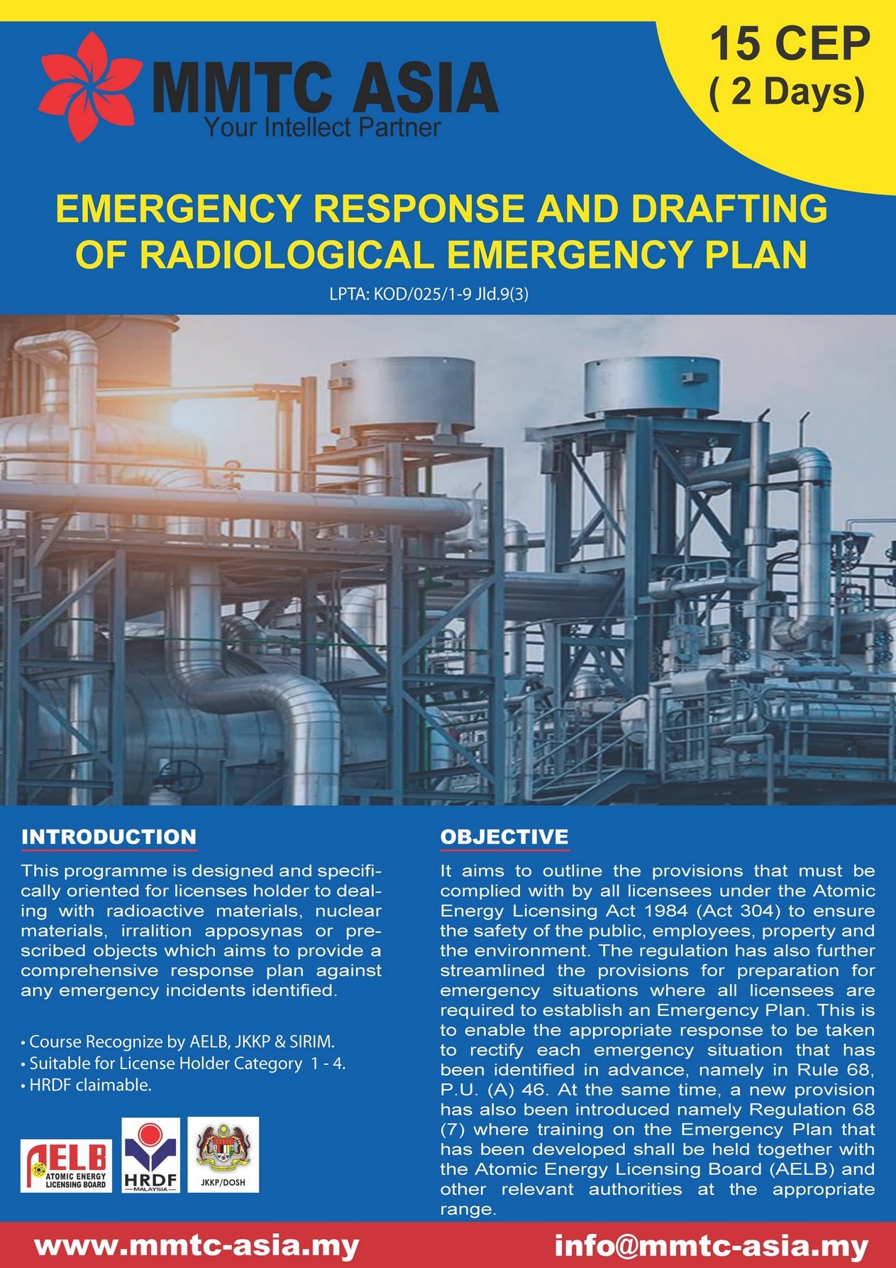 Radiological Emergency Response - MMTC ASIA